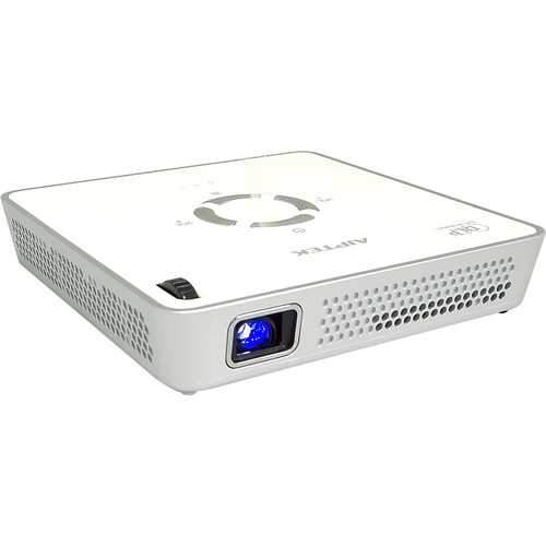Aiptek MobileCinema i120 Smart Pocket Projector - White | Jomla.ae