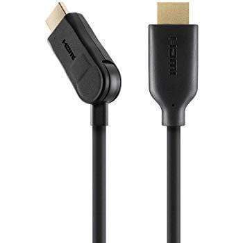 belkin dual swivel hdmi cable high speed with ethernet golden ...
