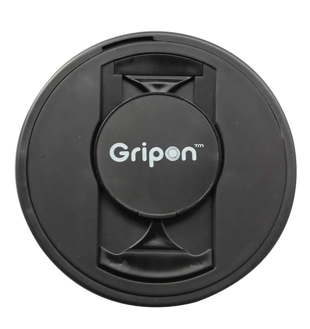 gripon micro suction tablet holder black | Jomla.ae