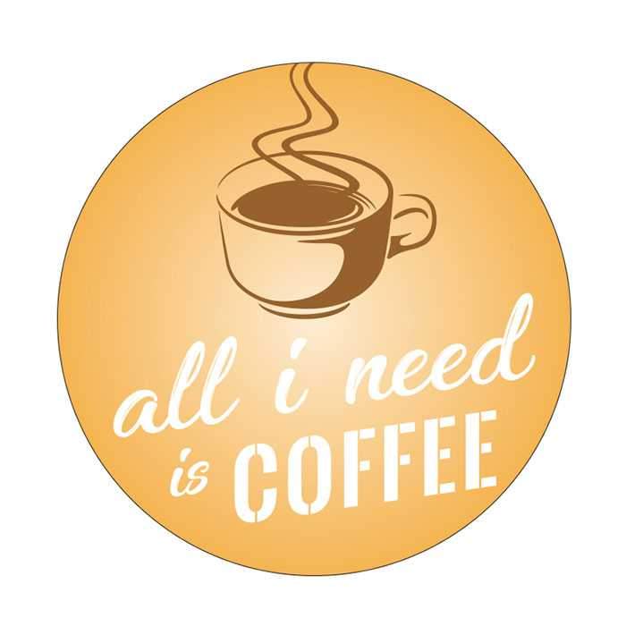 gripon stand and grip all i need is coffee | Jomla.ae