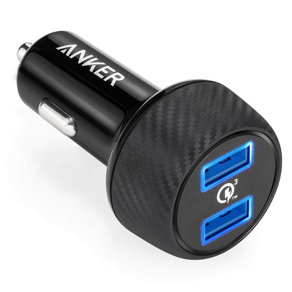 Order Anker Powerdrive Speed With 2 Quick Charge 30 Un Black Offline ...