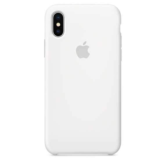 Order Apple Iphone X Silicone Case - White Now! | Jomla.ae