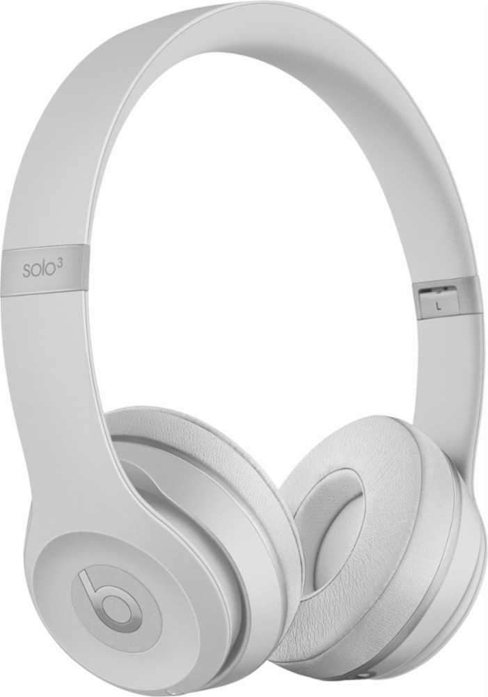Order beats solo 3 wireless over ear headphone matte silver Now! | Jomla.ae