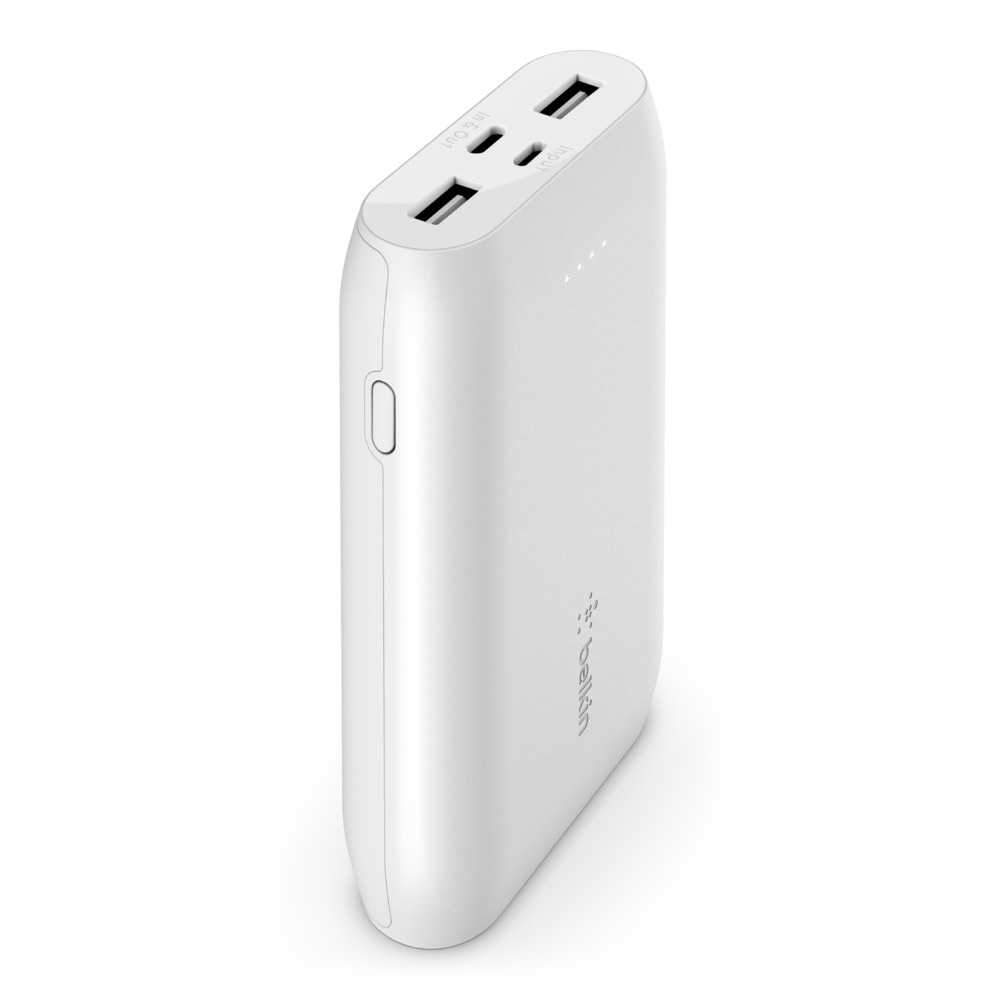 Order Belkin 10000mah Multi-Port Power Bank 15w - White Now! | Jomla.ae
