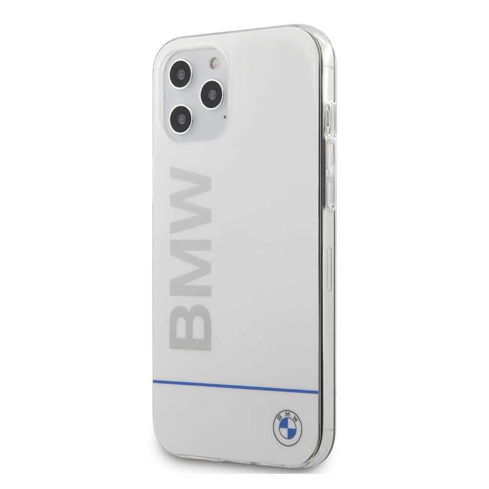bmw pc tpu shiny hard case blue horizontal line and printed logo for ...