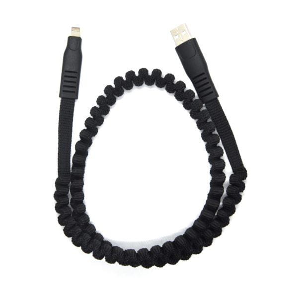 brave lightning usb spring data cable | Jomla.ae