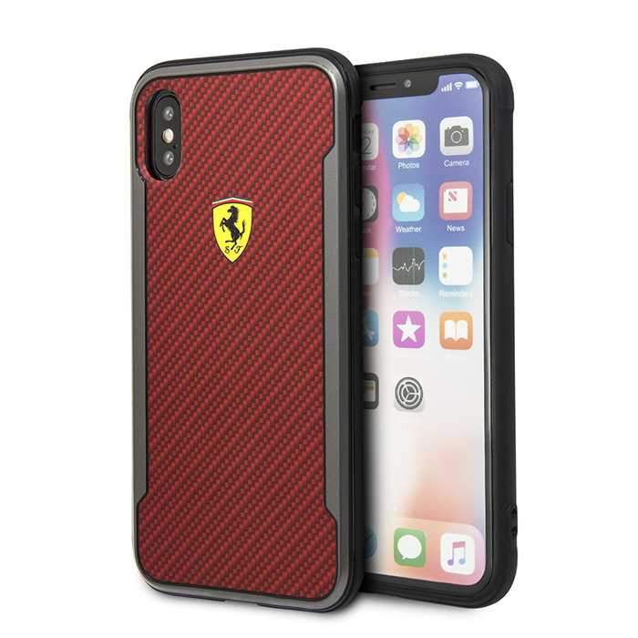 Order Ferrari On Track Hard Case With Carbon Effect For Iphone X / Xs ...