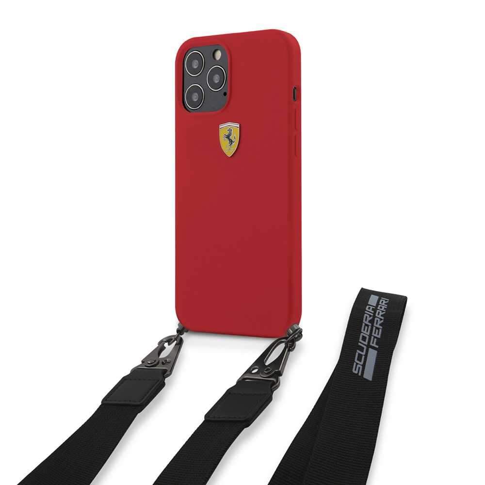 ferrari on track liquid silicone hard case with removable strap and ...