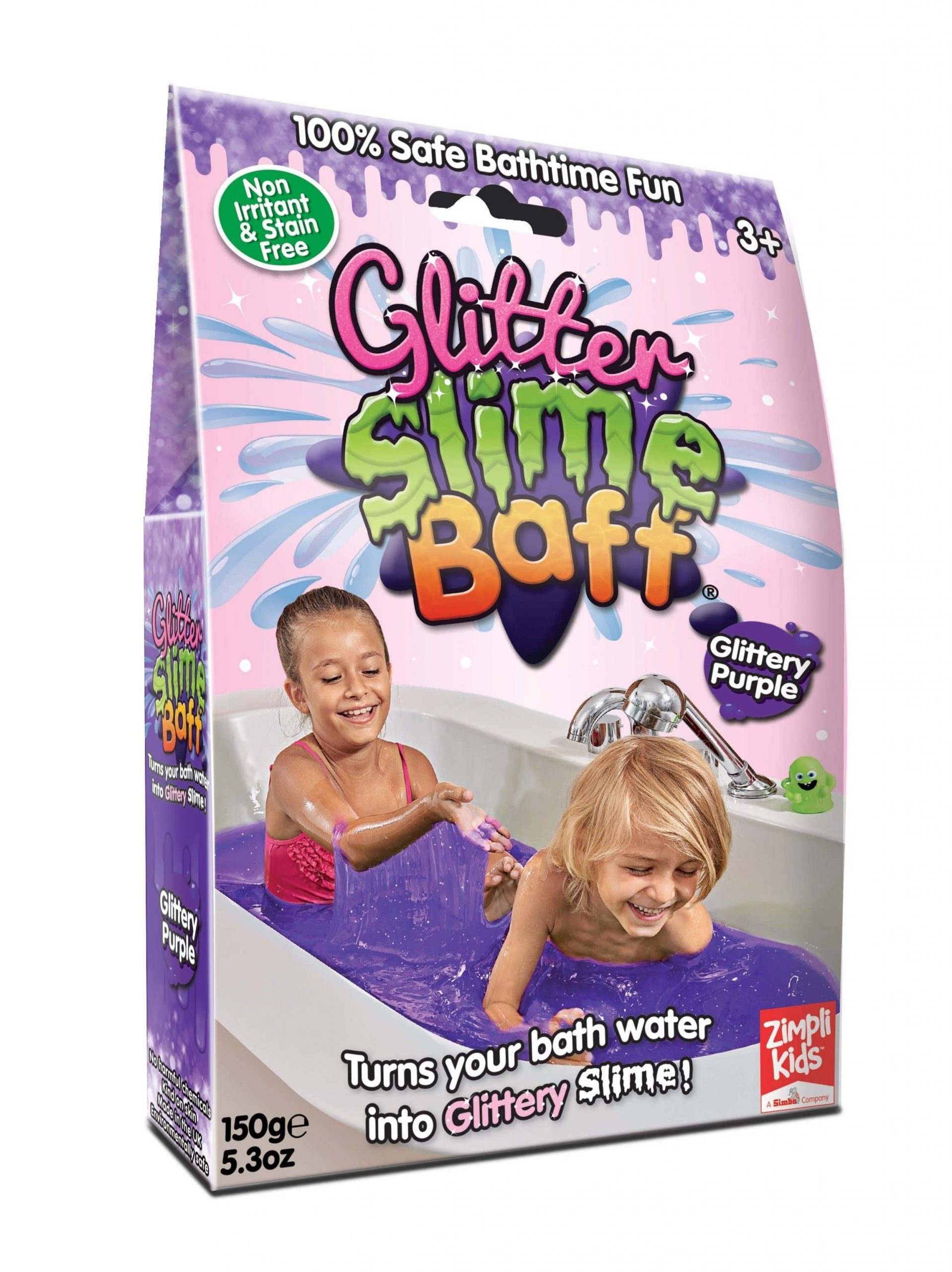 Order glibbi-Zimpli kids glitter slime baff purple 150g Now! | Jomla.ae