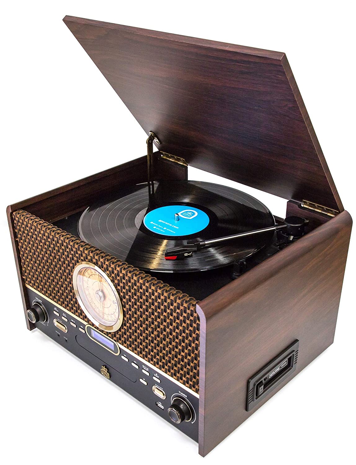 Order gpo retro attache chesterton vinyl record player digital ...