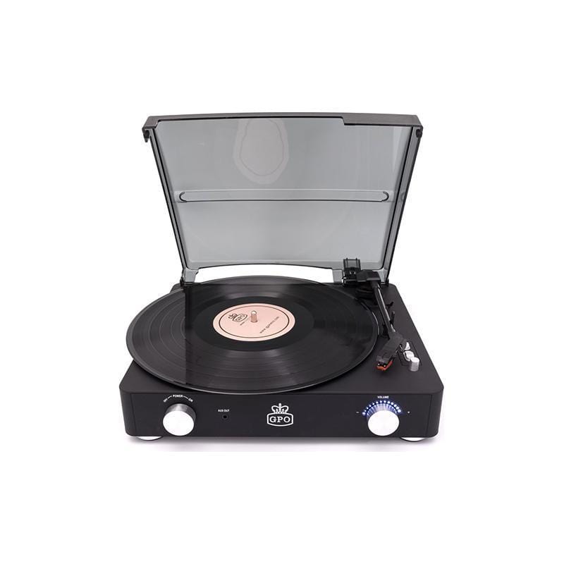 GPO Retro gpo stylo ii vinyl record player black | Jomla.ae