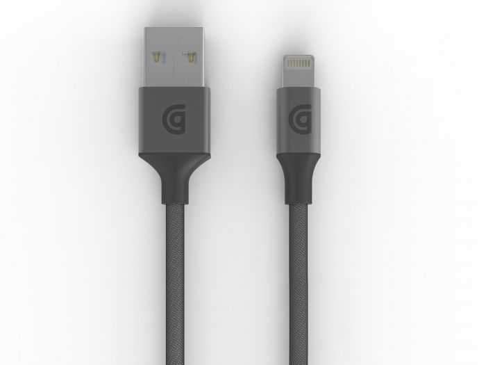 Order Griffin New Premium Lightning Cable 10ft. - Gray Now! | Jomla.ae
