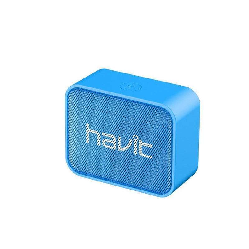 havit mini bluetooth speaker blue | Jomla.ae
