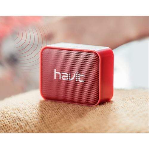havit mini bluetooth speaker red | Jomla.ae
