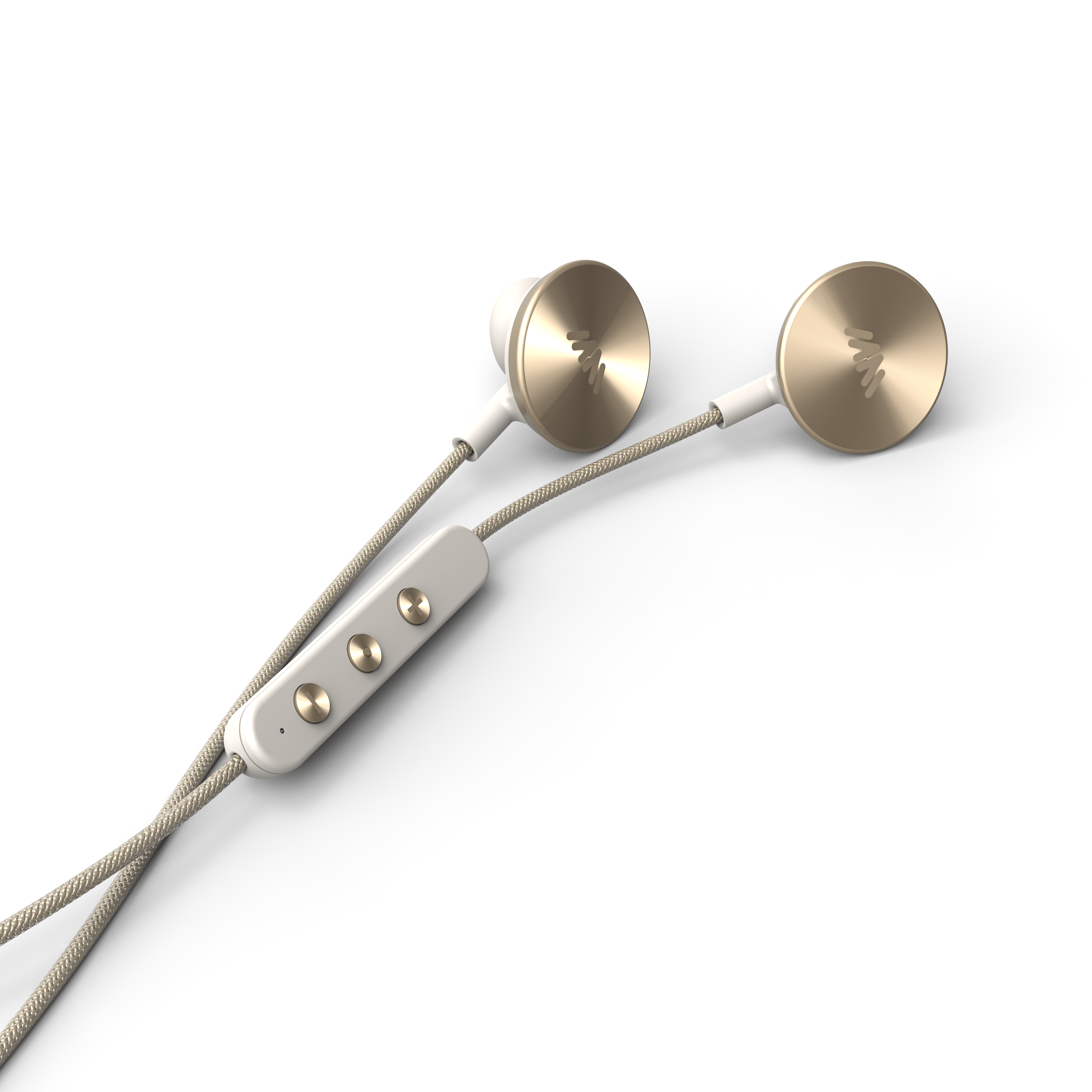Order i.am+ i am plus buttons bluetooth wireless headphones gold Now ...
