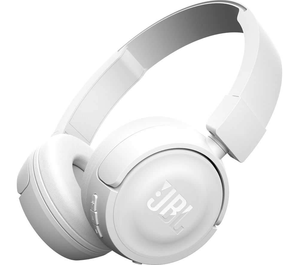 Order Jbl T450 Wireless On-Ear Headphones - White Now! | Jomla.ae
