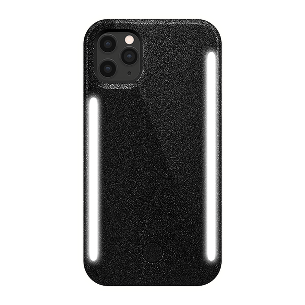 lumee duo case for iphone 11 pro max black glitter | Jomla.ae