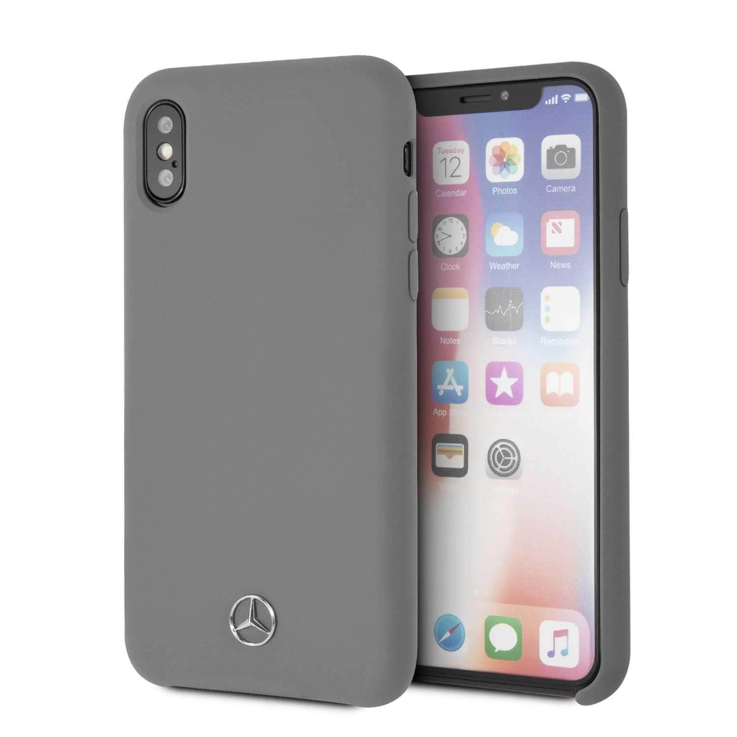 Order Mercedes-Benz Silicon Case With Microfiber Lining For Iphone X ...