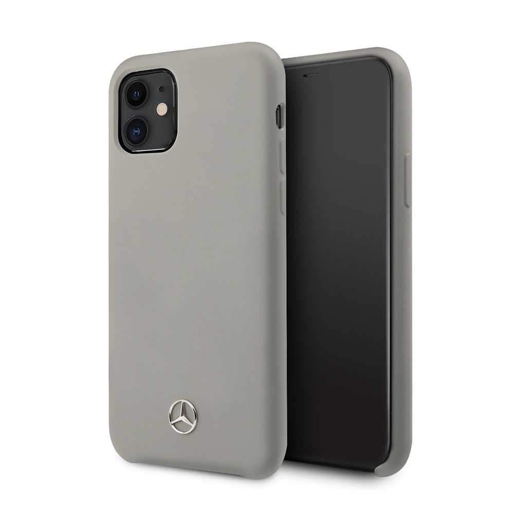 Order Mercedes-Benz Liquid Silicone Case For Iphone 11 - Gray Now ...