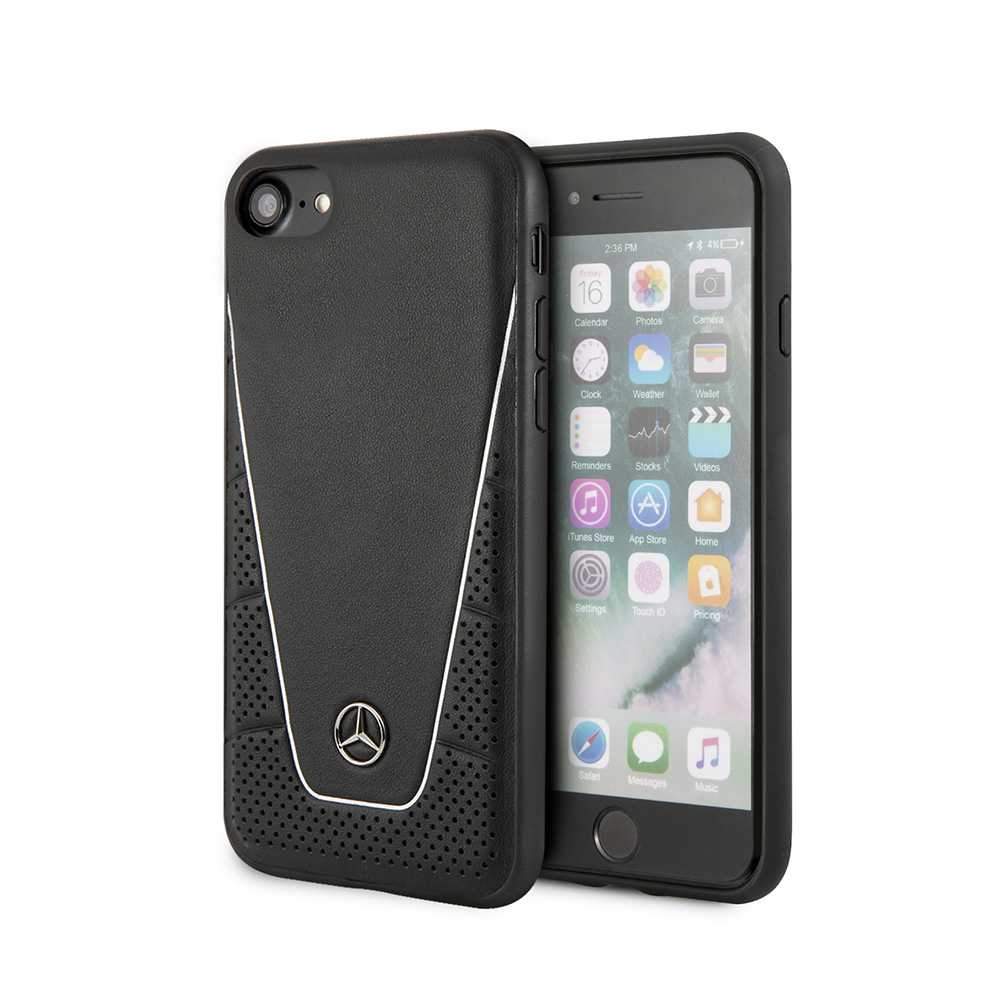 Mercedes-Benz mercedes benz quilted and smooth leather case for iphone ...