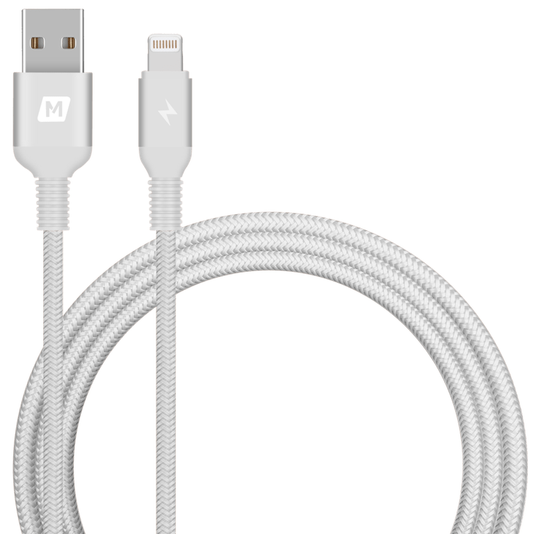 Order momax elite lightning cable triple braided 1 2m silver Now ...