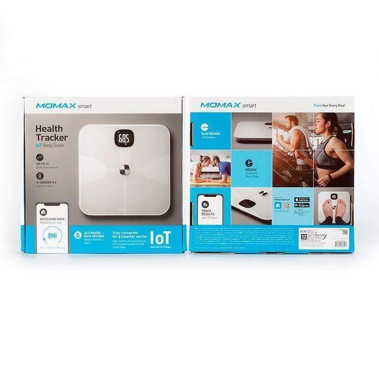 Order momax smart iot body scale white Now! | Jomla.ae