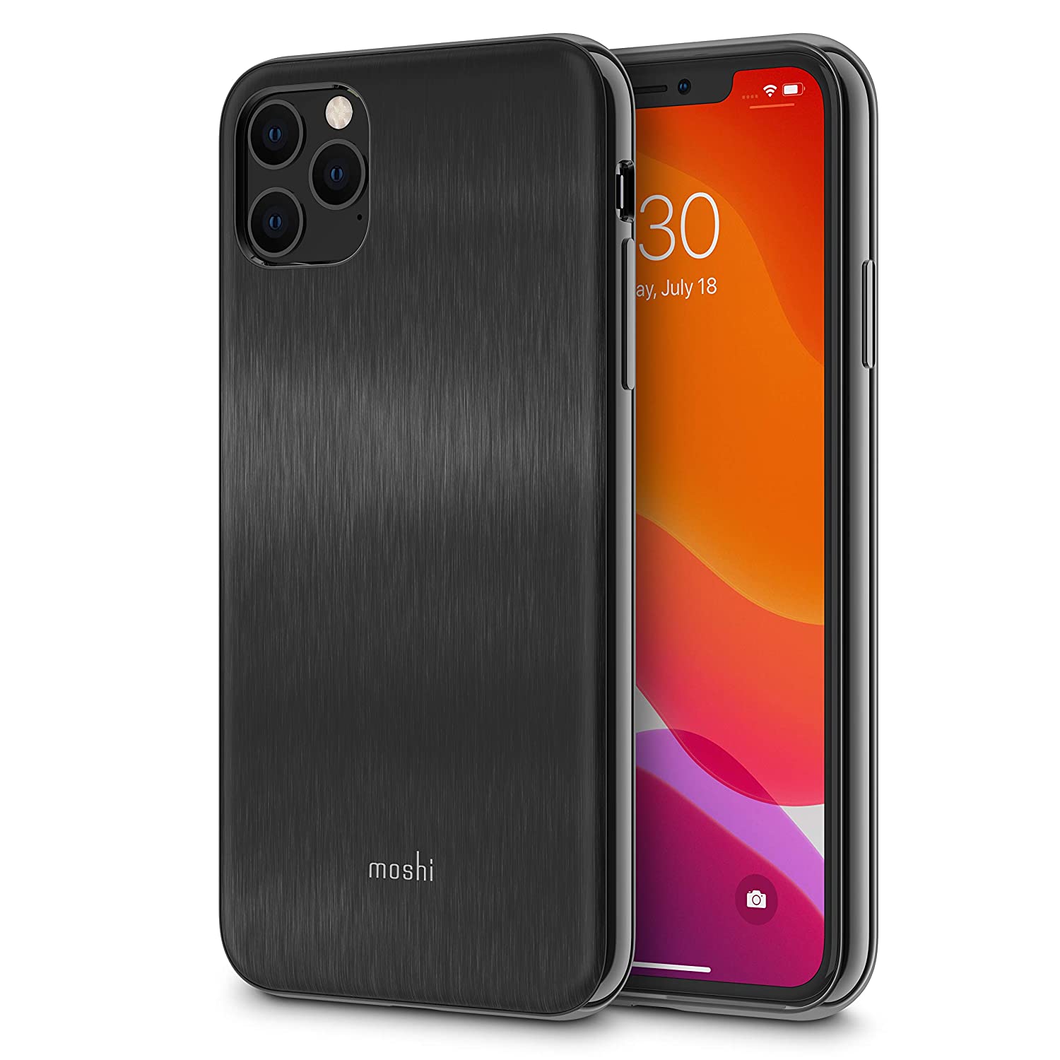 moshi iphone 11 pro max case iglaze armour black | Jomla.ae