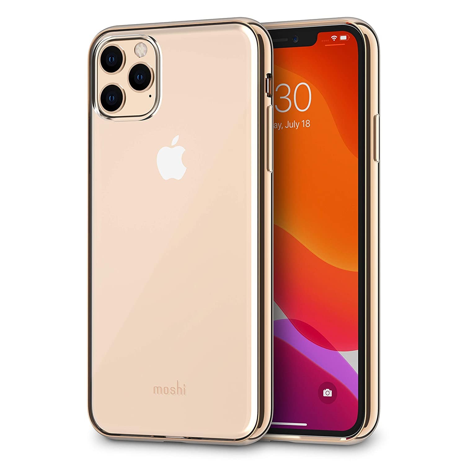 moshi iphone 11 pro max case vitros champagne gold | Jomla.ae