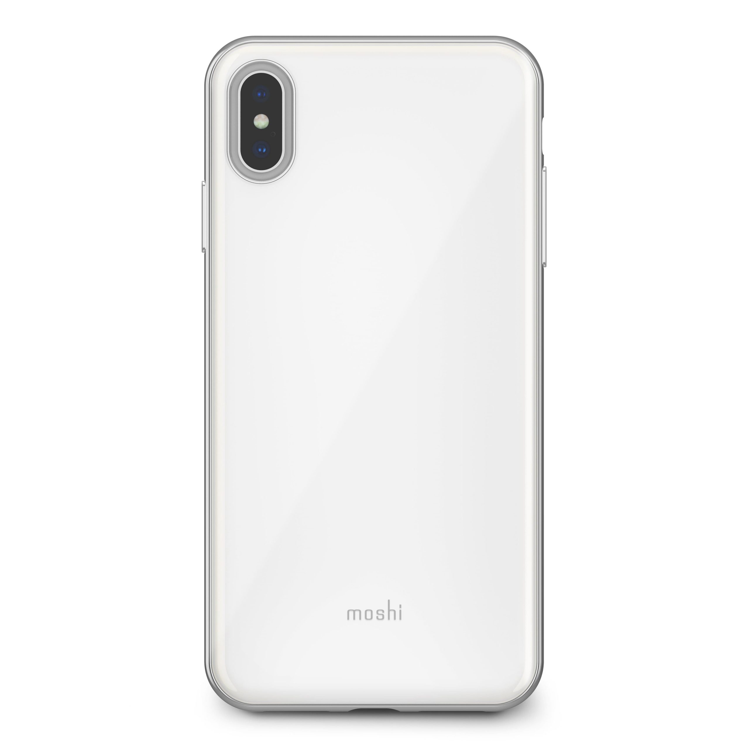 moshi iglaze iglaze pearl white for iphone xs max | Jomla.ae