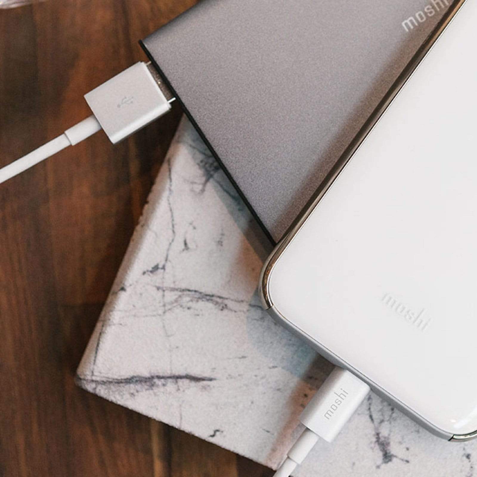 Order moshi usb cable 1m with lightning connector white Now! | Jomla.ae