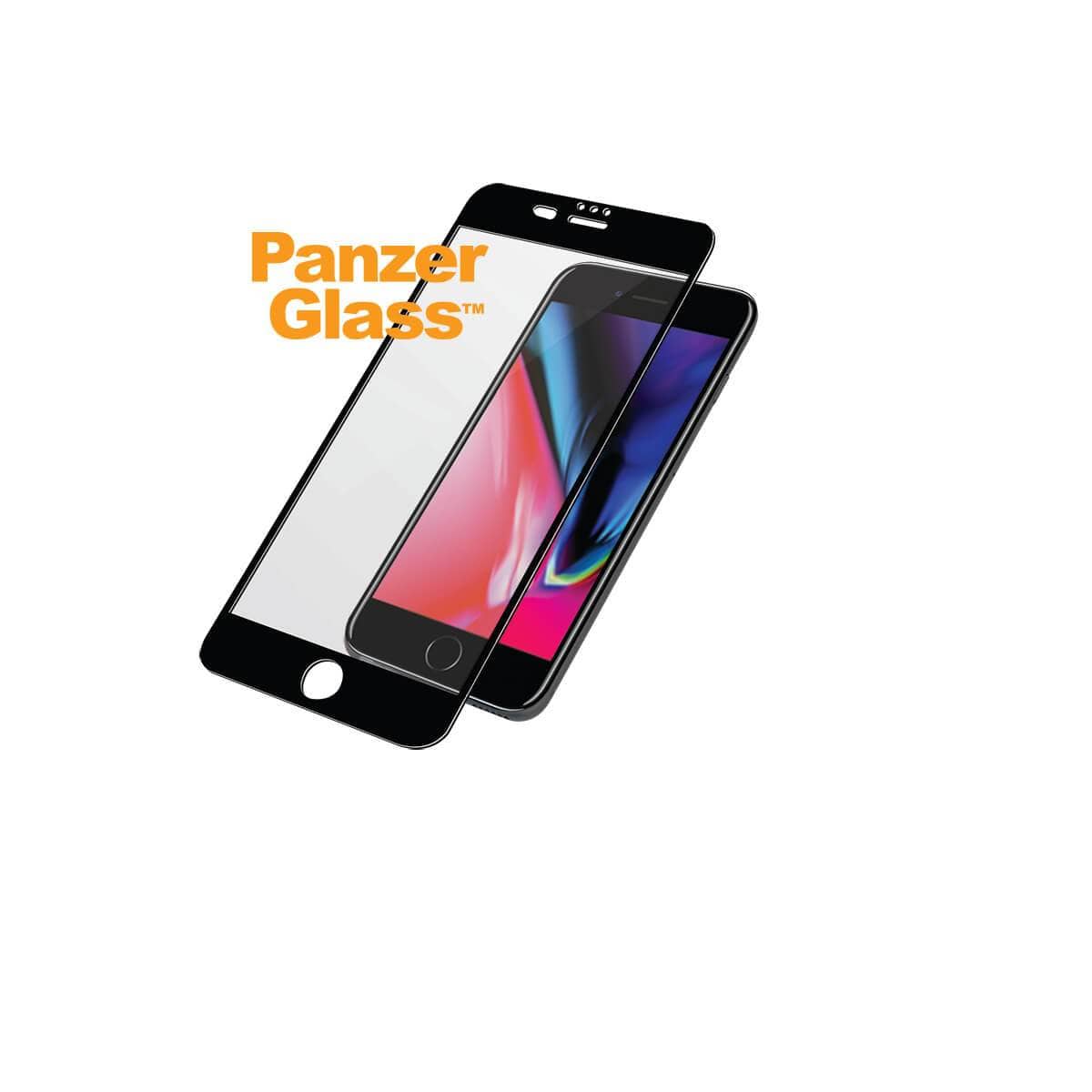 PanzerGlass panzer glass iphone 8 7 6s 6 case friendly jet black black ...