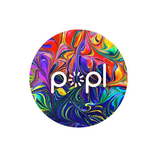popl instant sharing device tie dye | Jomla.ae