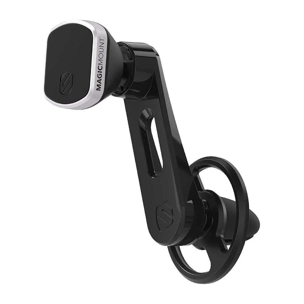 scosche black magnetic car mount free flow vent with adjustable arm ...