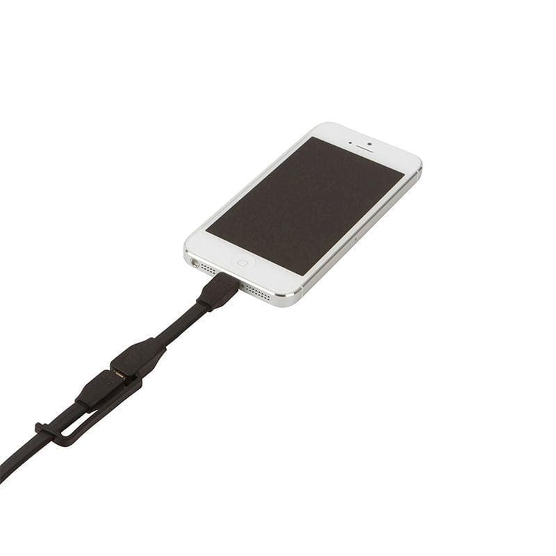 tylt sync cable duo charge sync lightning black | Jomla.ae