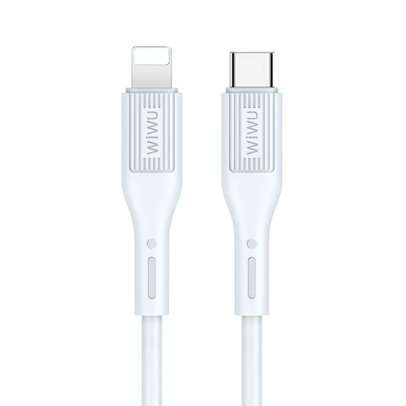 Order wiwu g70 vivid cable type c to lightning 2 4a 1 2m white Now ...