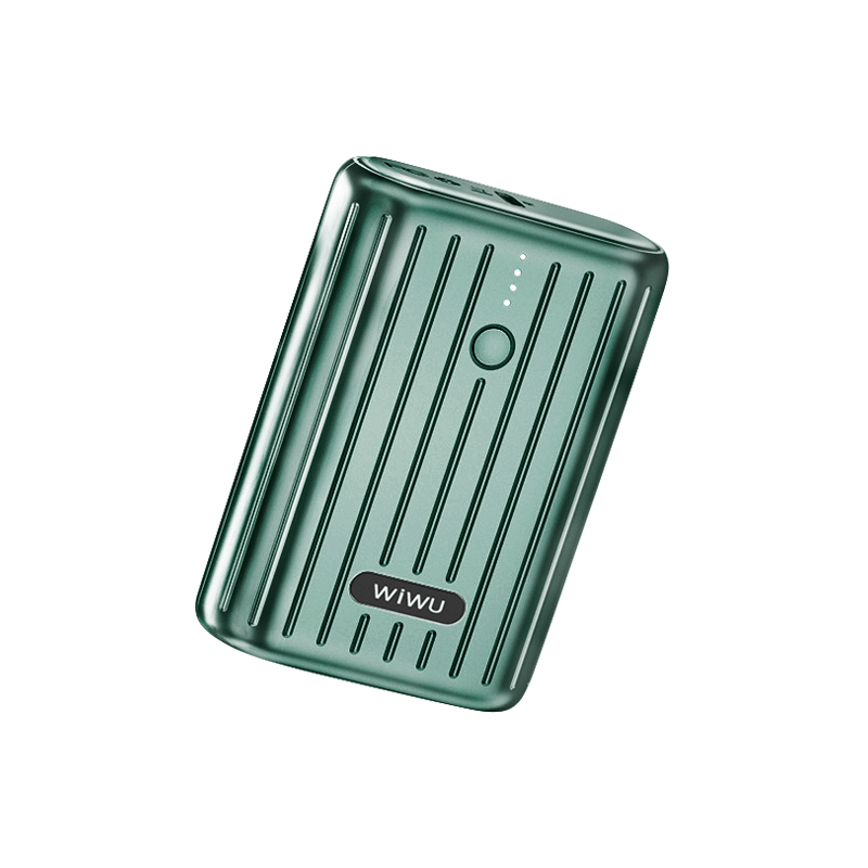 Order wiwu wimova 10000mah mini power bank green Now! | Jomla.ae