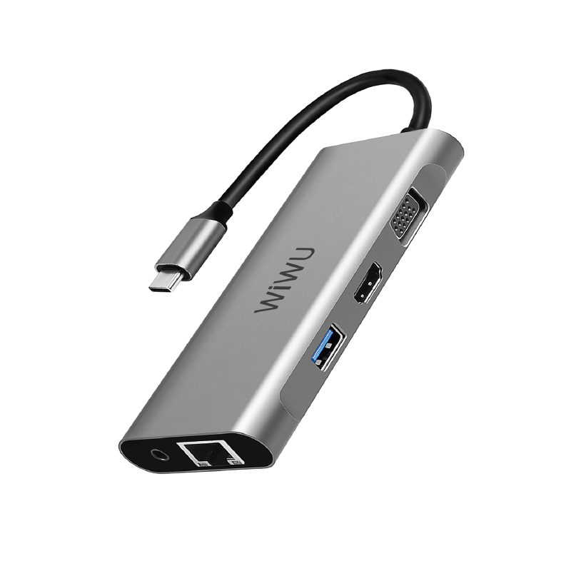 Order wiwu alpha 11 in 1 usb c hub a11312h gray Now! | Jomla.ae
