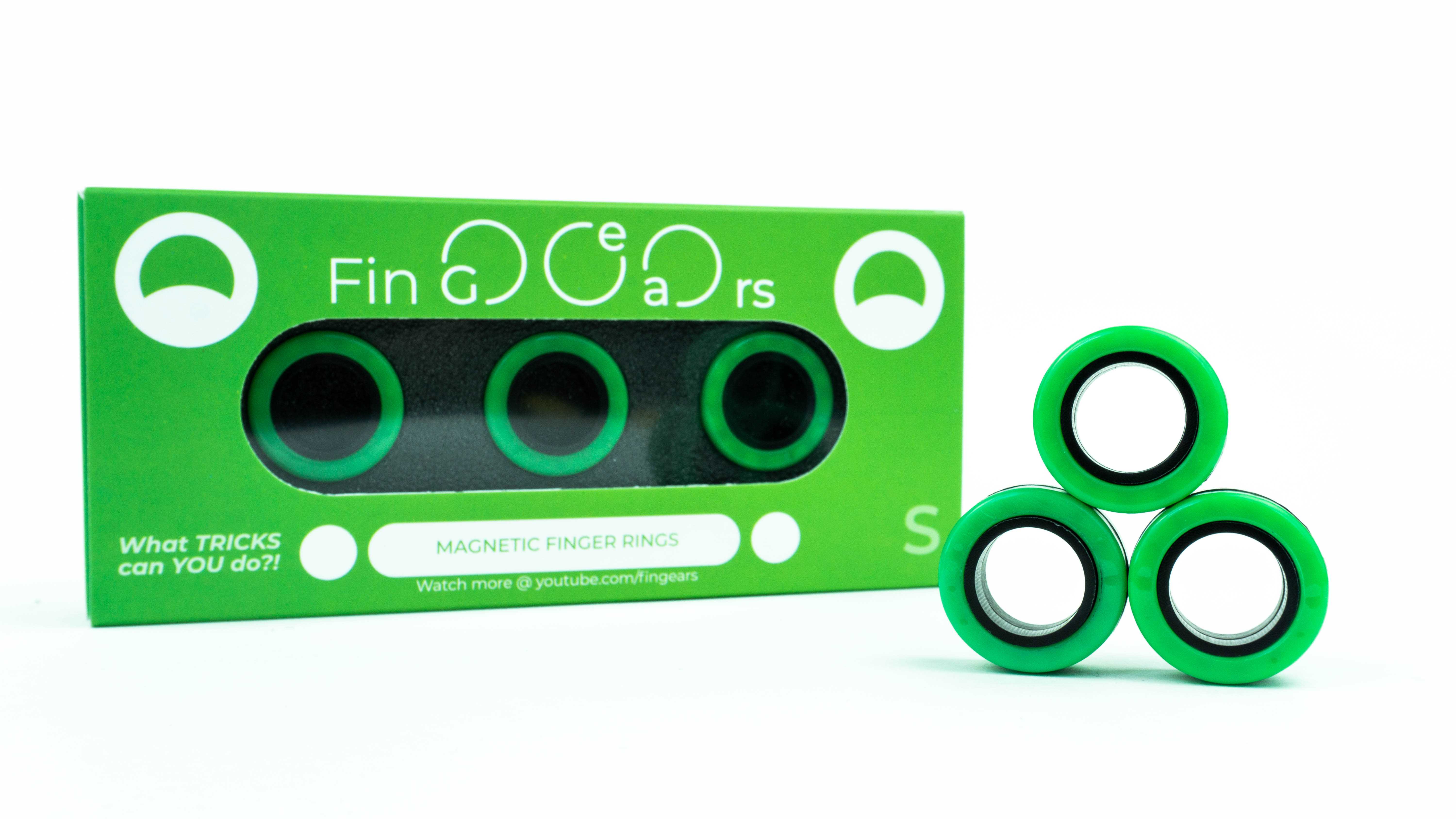Order Fingears Magnetic Rings For Urban Lifestyle (Small) - Green/Black ...