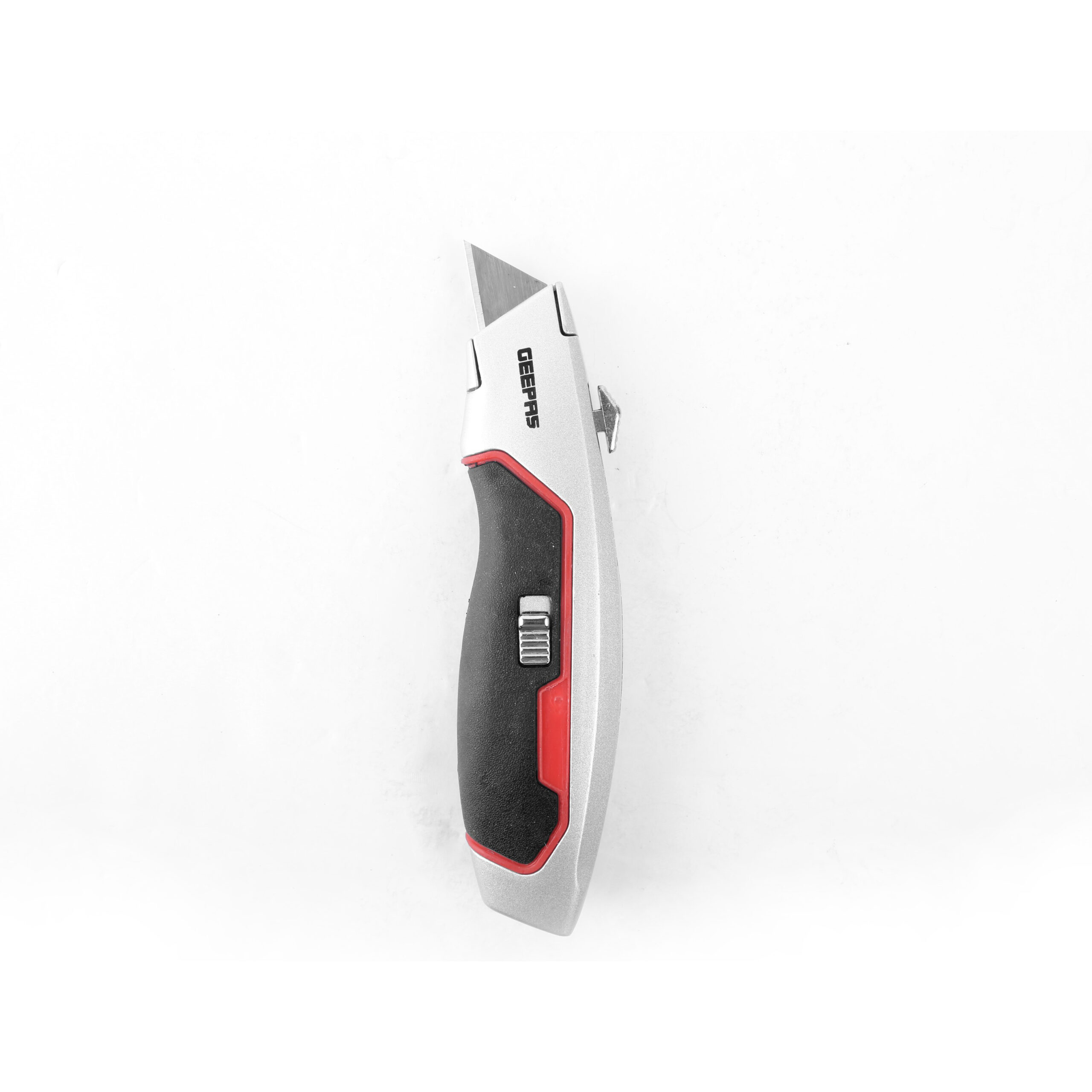 Geepas Retractable Utility Knife 140mm with Safety 3 Extra Blades ...