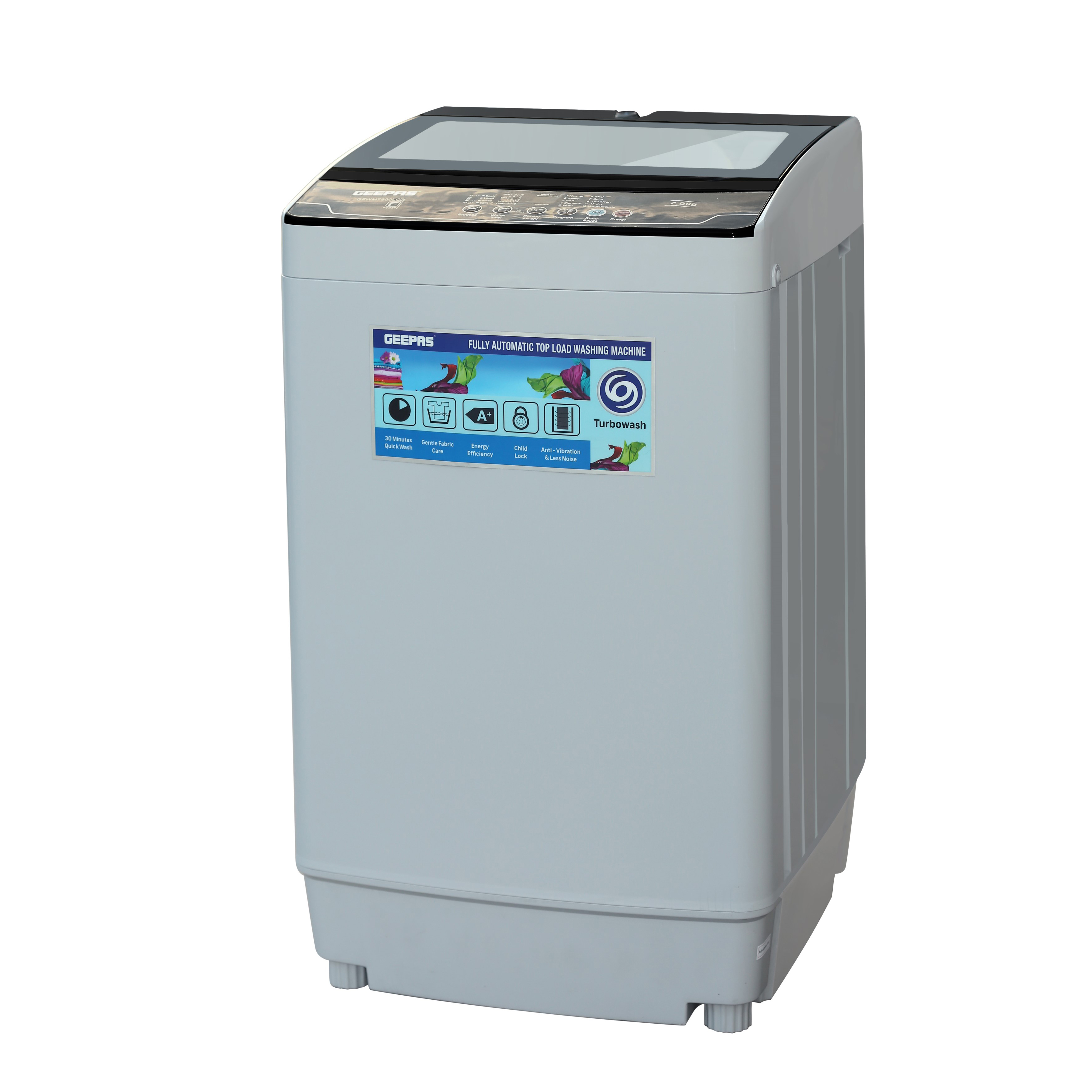 Order Geepas Fully Automatic Top Load Washing Machine, 7kg Now! | Jomla.ae