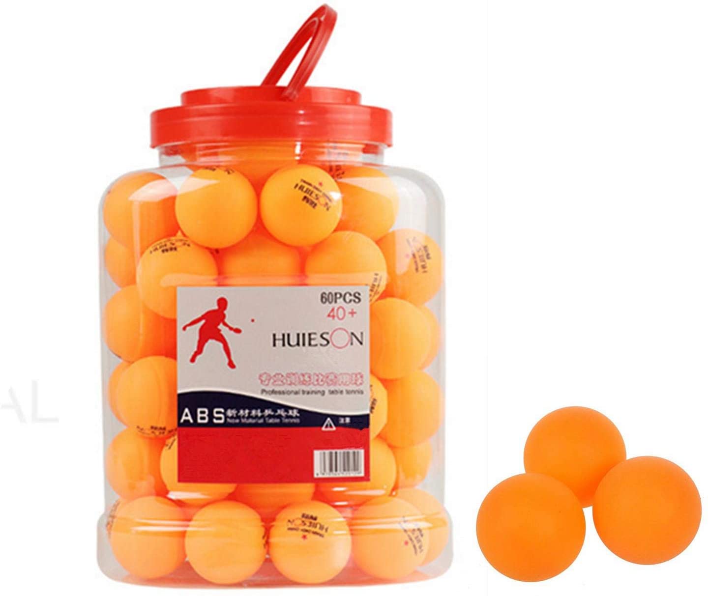 Order Marshal Fitness 60 pack table tennis balls set durable ...