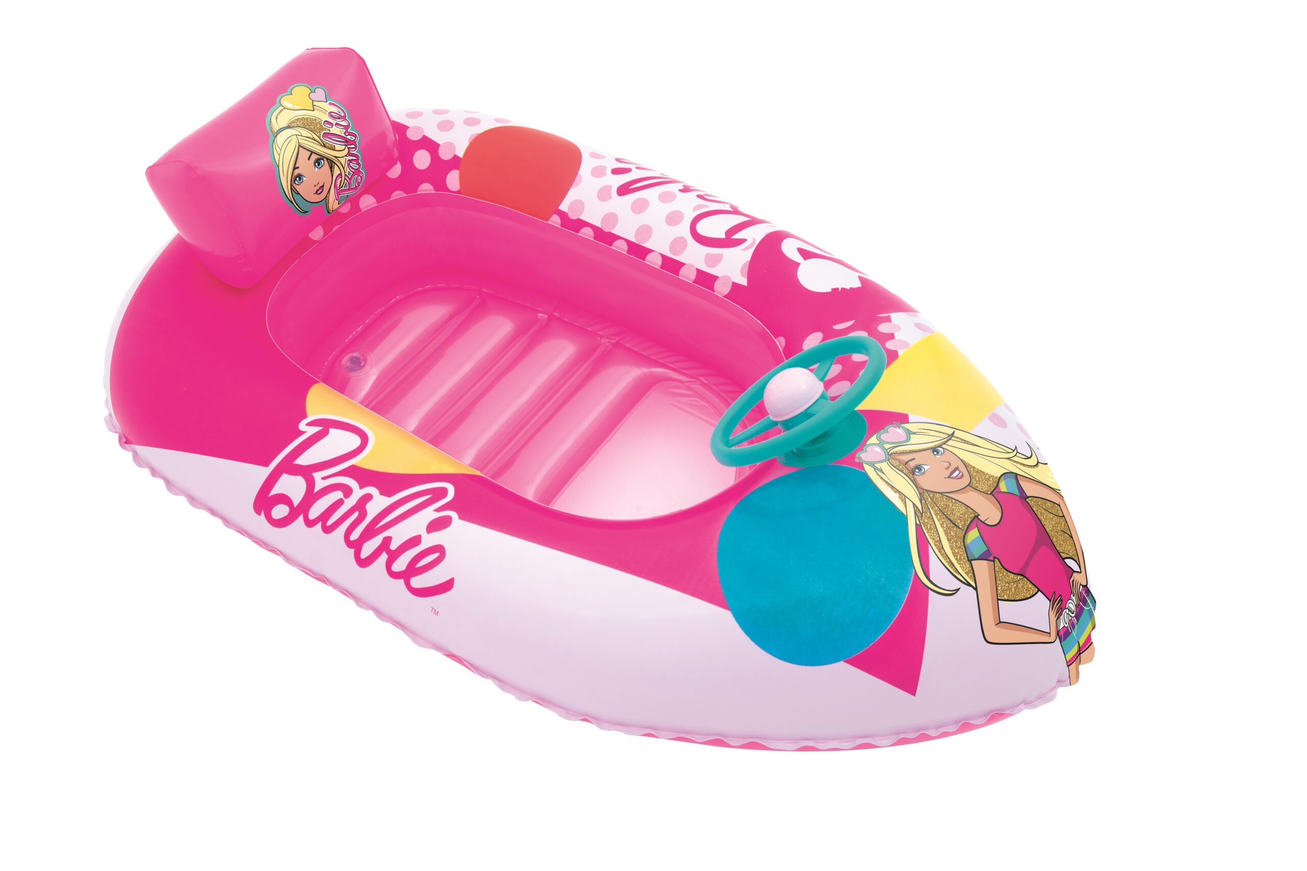 Bestway BARBIE BEACH BOAT 114X71 | Jomla.ae
