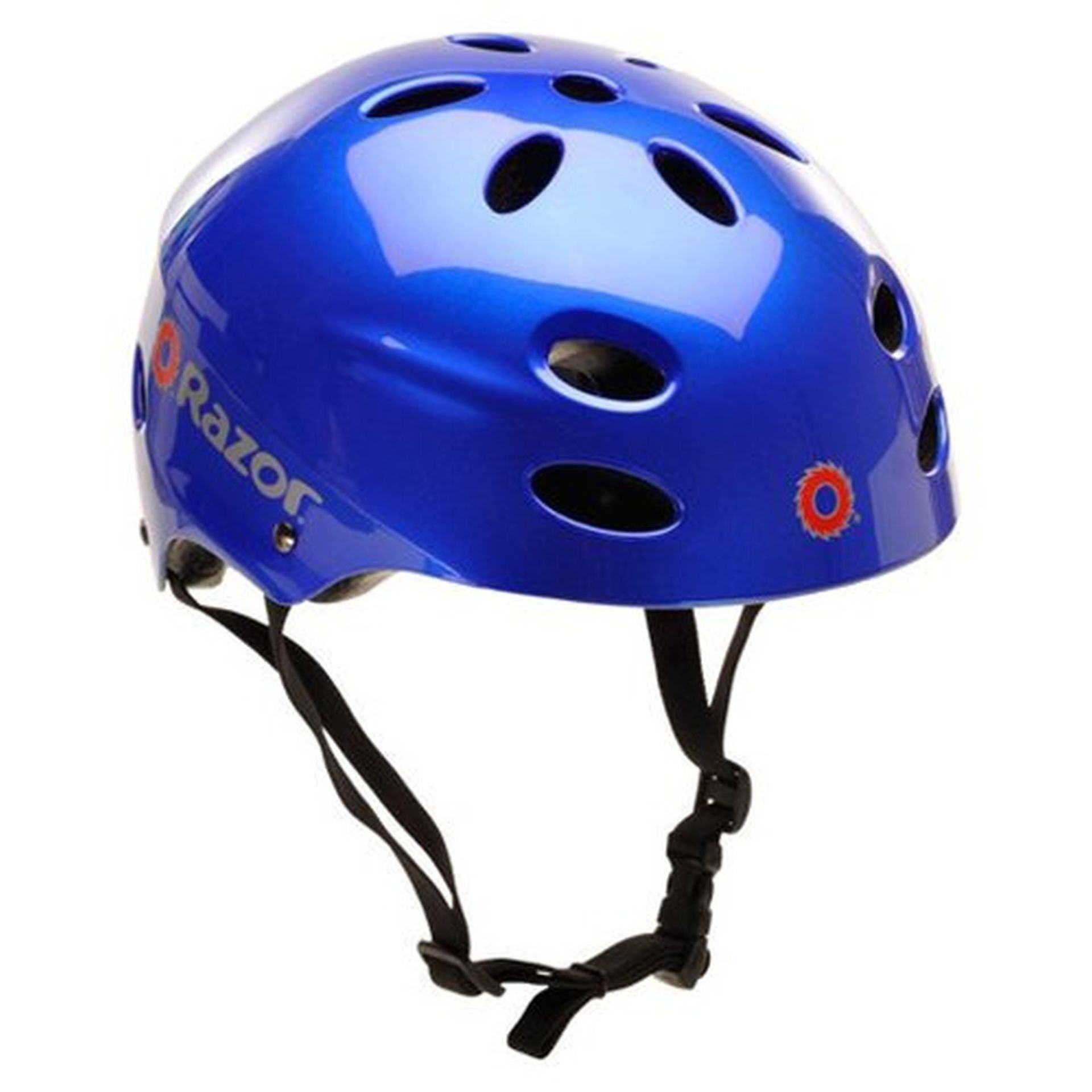 Order RAZOR YOUTH HELMET GLOSS BLUE V-17 Now! | Jomla.ae