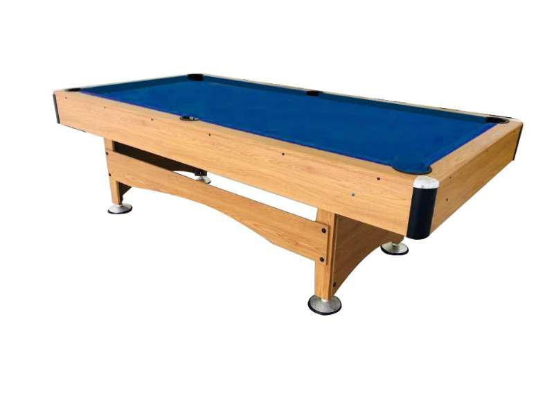 Marshal Fitness billiard table pool table blue top 8 ft with ball ...