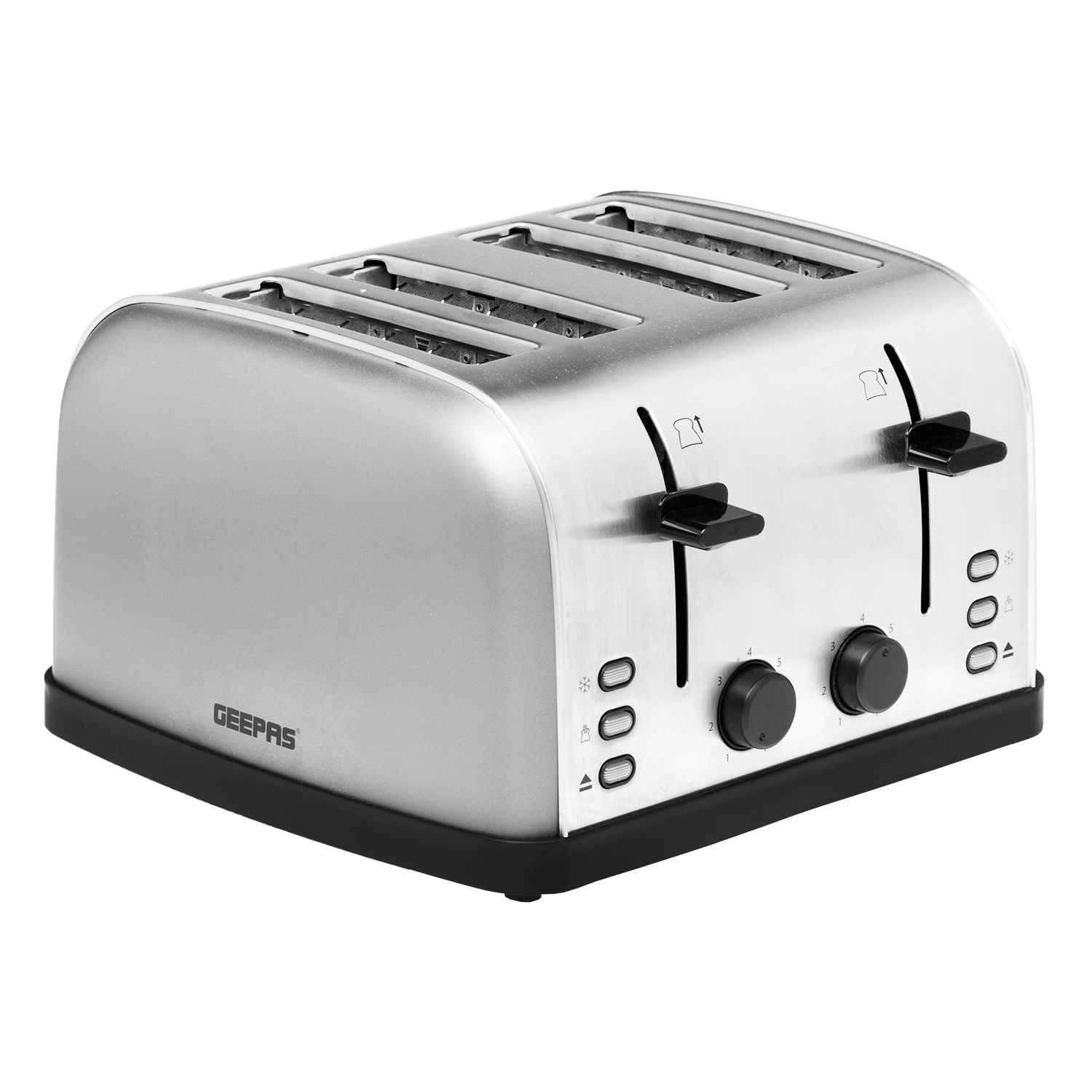 Order Geepas GBT36507UK 1500W 4 Slices Bread Toaster, Crumb Tray, Cord ...