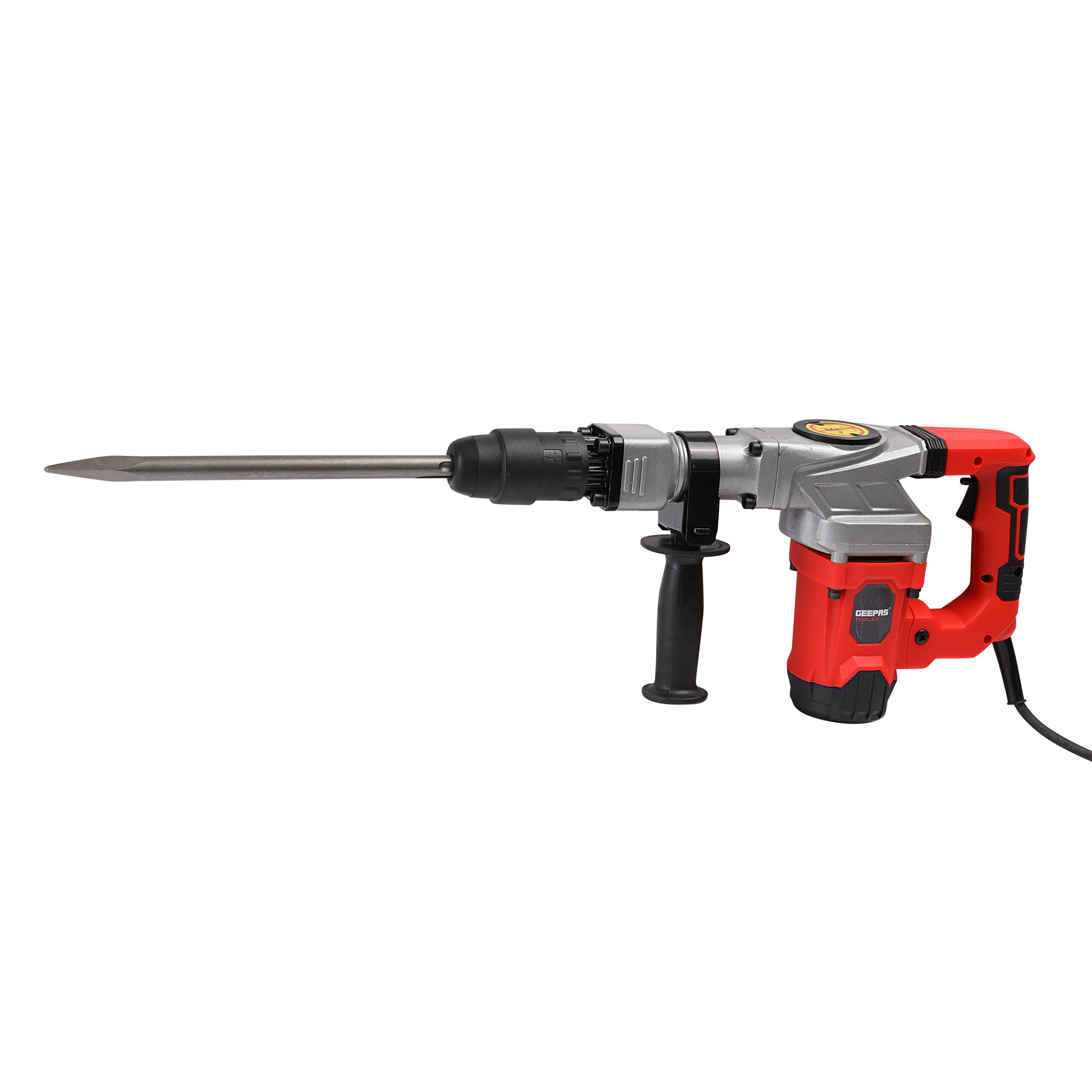 Geepas 1300W Corded Demolition Hammer - Rotating Handle, Hammer and ...