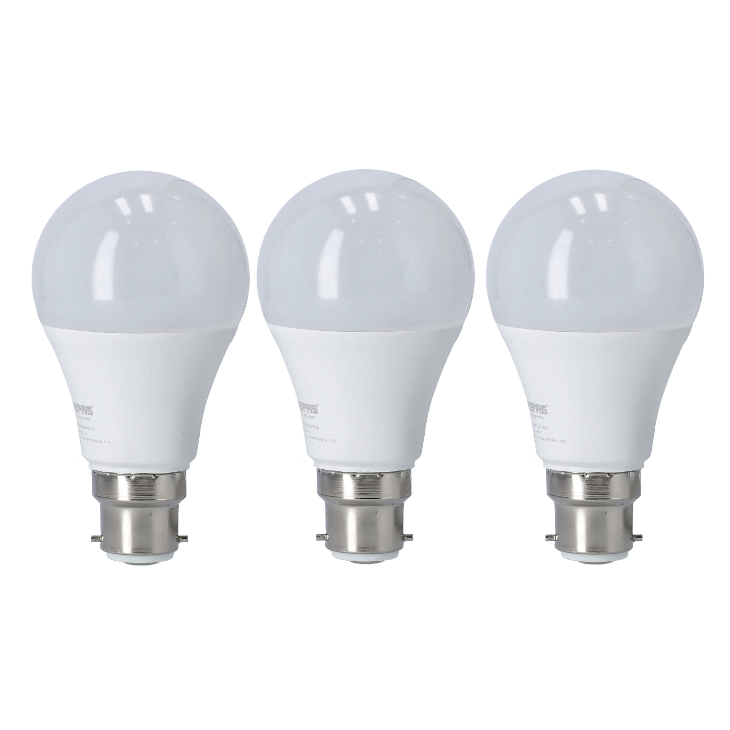 Geepas 3Pcs Energy Saving LED Bulb GESL3140P | Jomla.ae
