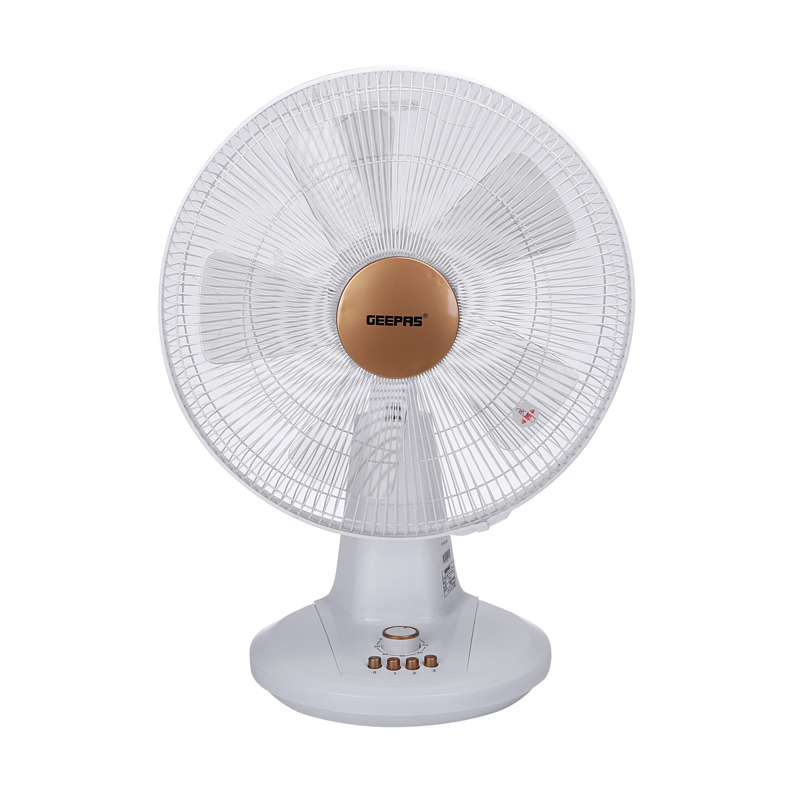 Geepas GF9625 16-Inch Table Fan - 3 Speed Settings with Wide ...