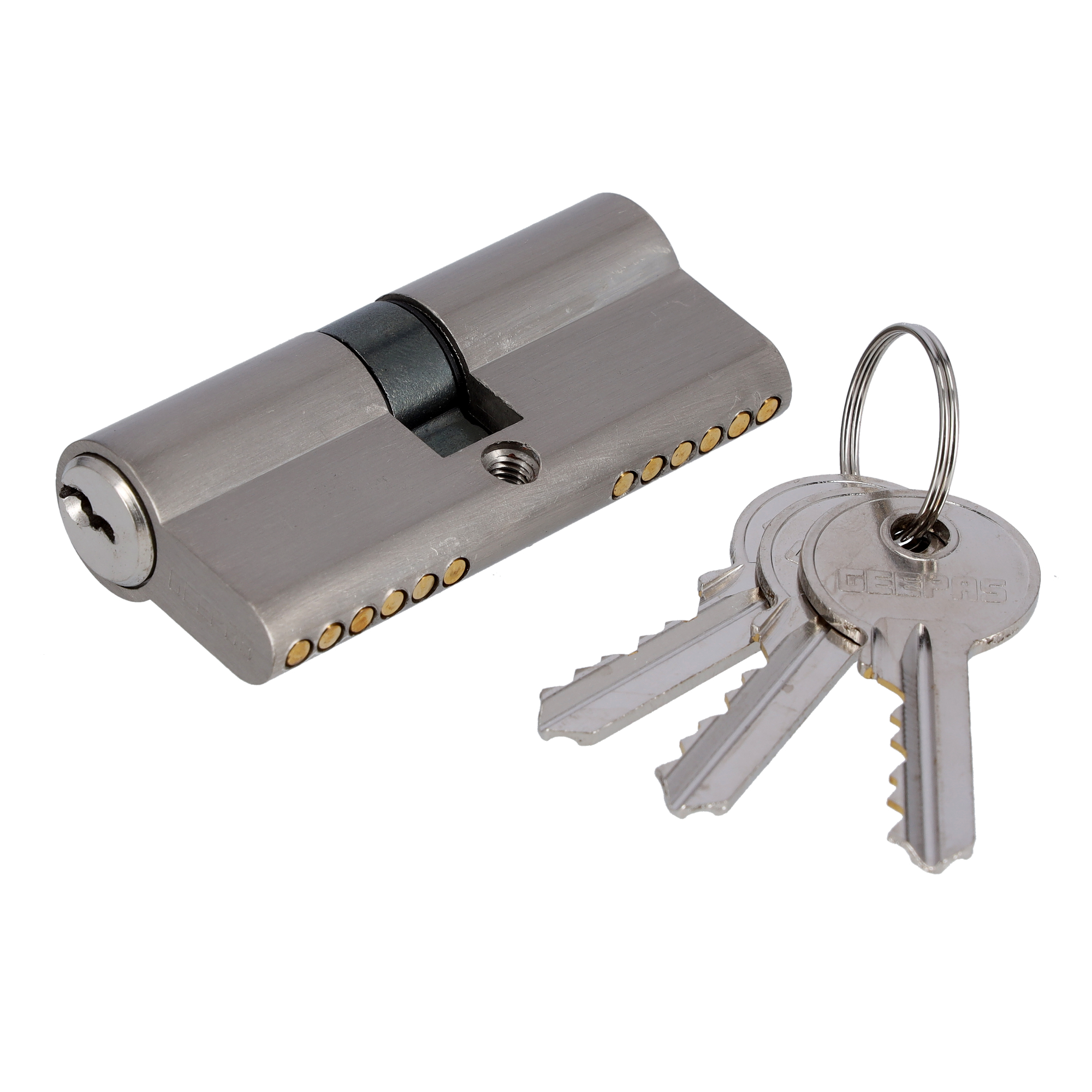 Order Geepas GHW65073 Double Cylinder Lock 70mm - Security Lock, Double ...