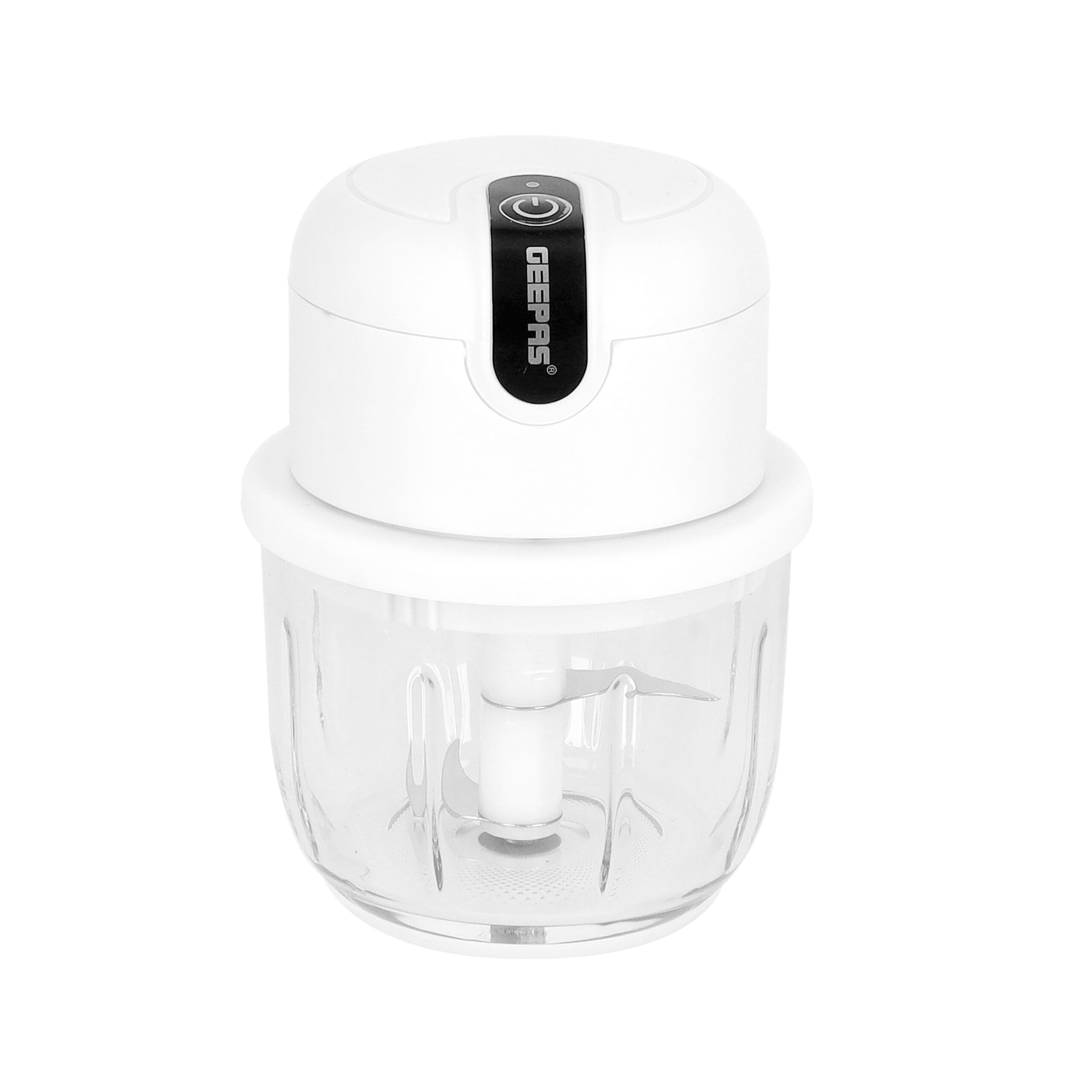 Geepas Wireless Mini Food Chopper - Portable Food Cutter Mincer for ...